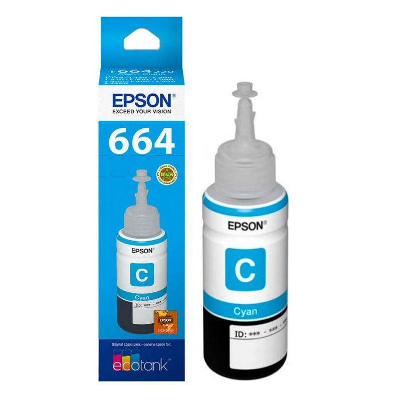 Tinta Epson 664 Cyan