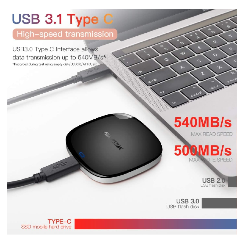 Disco Duro Mini Externo USB 500 GB SSD