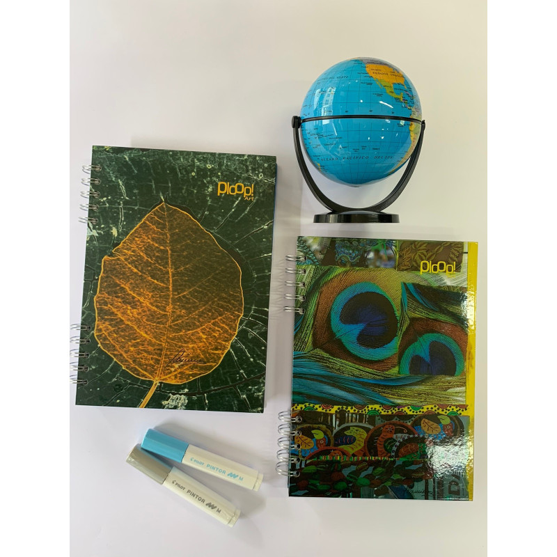 Cuaderno Ploop Art, Pasta Dura 5 materias